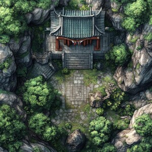 180+ Oriental Asia Battlemap Bundle, RPG Battle Grids, D&D, Tabletop ...