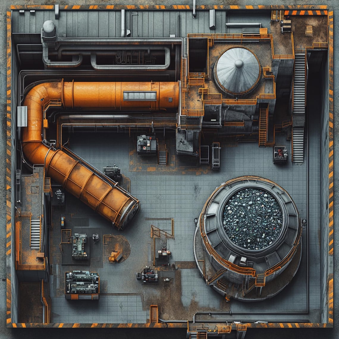 70+ Cyberpunk Battlemap Bundle, RPG Battle Grids, D&D, Tabletop Maps ...