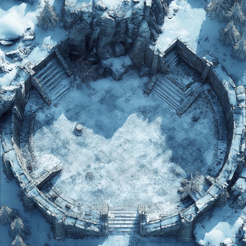 110+ Arena Battlemap Bundle, RPG Battle Grids, D&D, Tabletop Maps, High ...