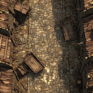 140+ Slums, Back Alleys & Black Markets Battlemap Bundle, RPG Battle ...
