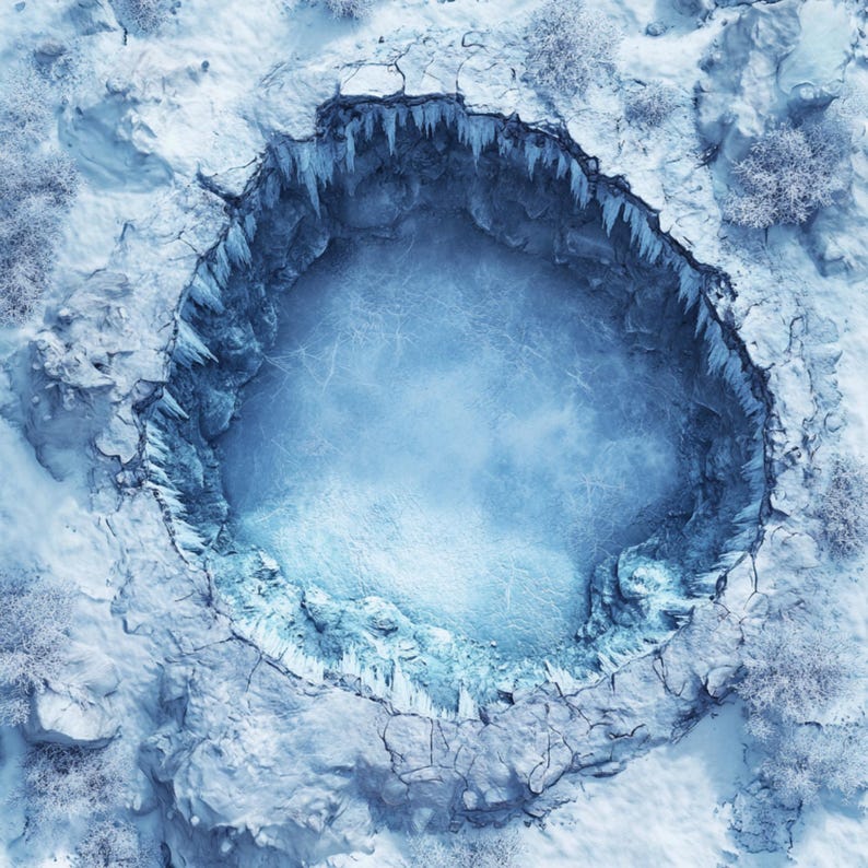 210+ Frozen World Battlemap Bundle, RPG Battle Grids, D&D, Tabletop ...
