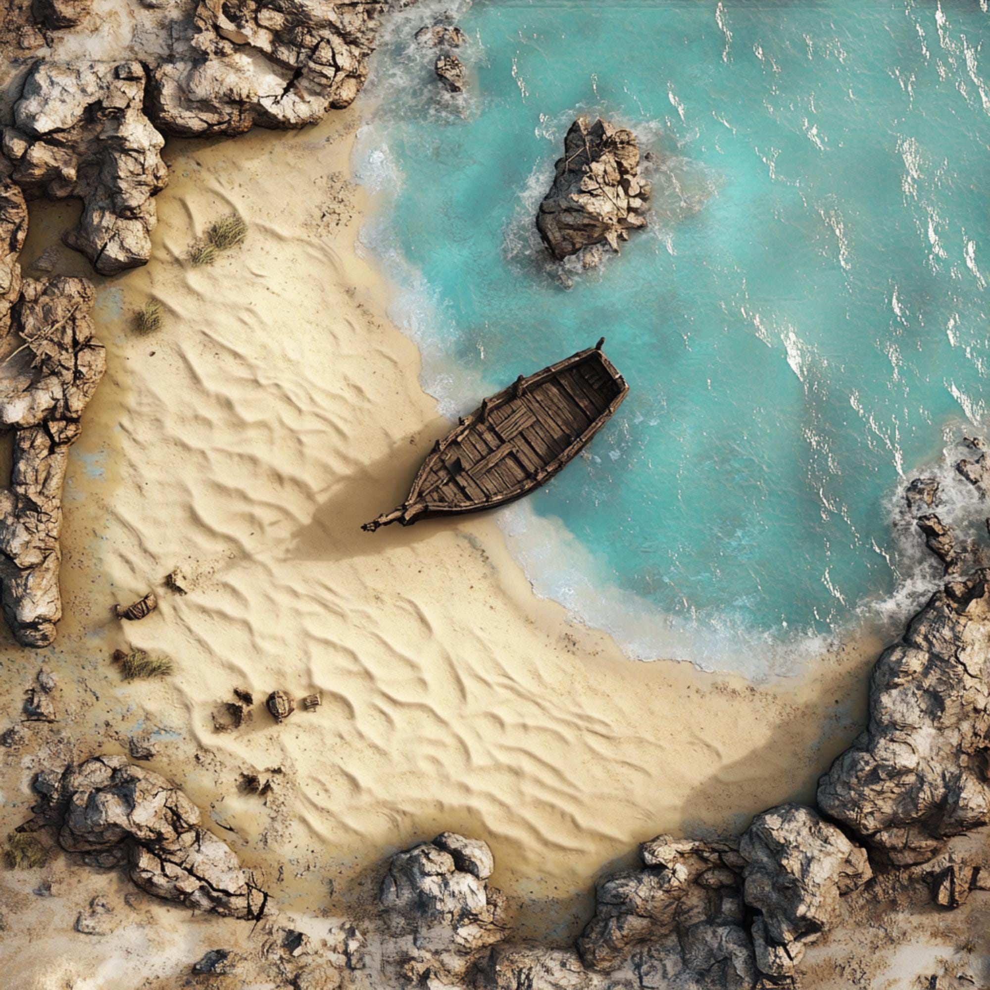 80+ Pirate Battlemap Bundle, RPG Battle Grids, D&D, Tabletop Maps, High ...