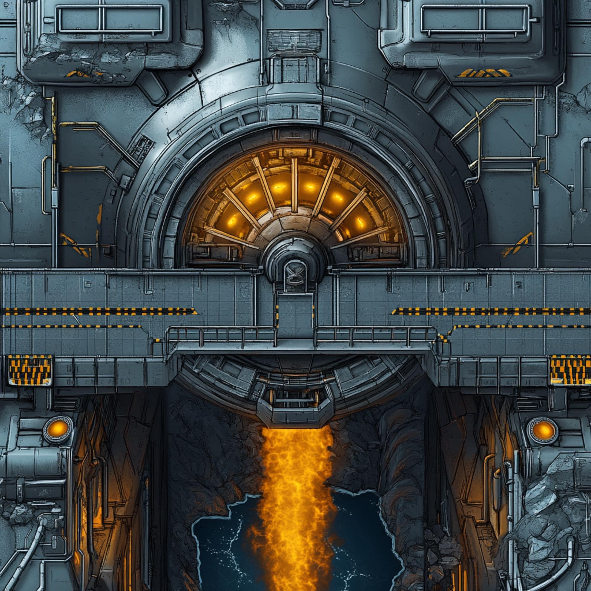 110+ Futuristic Battlemap Bundle, Sci-fi RPG Grids, Cyberpunk Maps ...