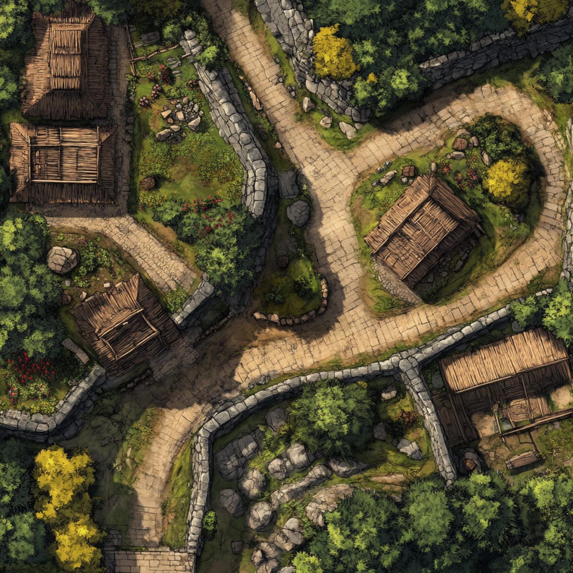 180+ Oriental Asia Battlemap Bundle, RPG Battle Grids, D&D, Tabletop ...