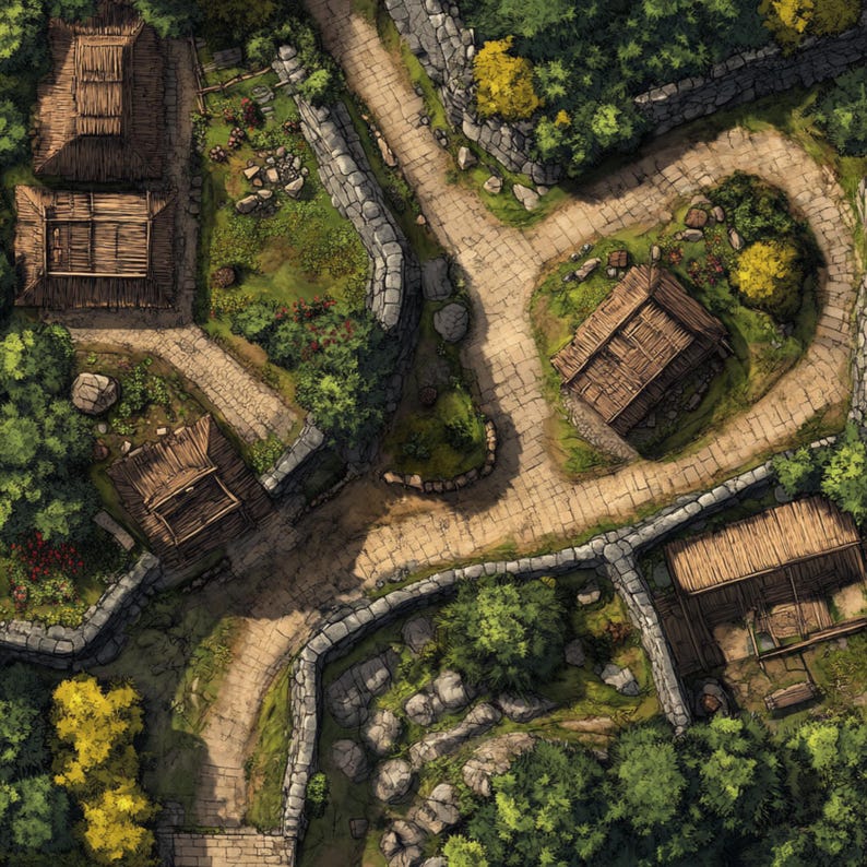 180+ Oriental Asia Battlemap Bundle, RPG Battle Grids, D&D, Tabletop ...