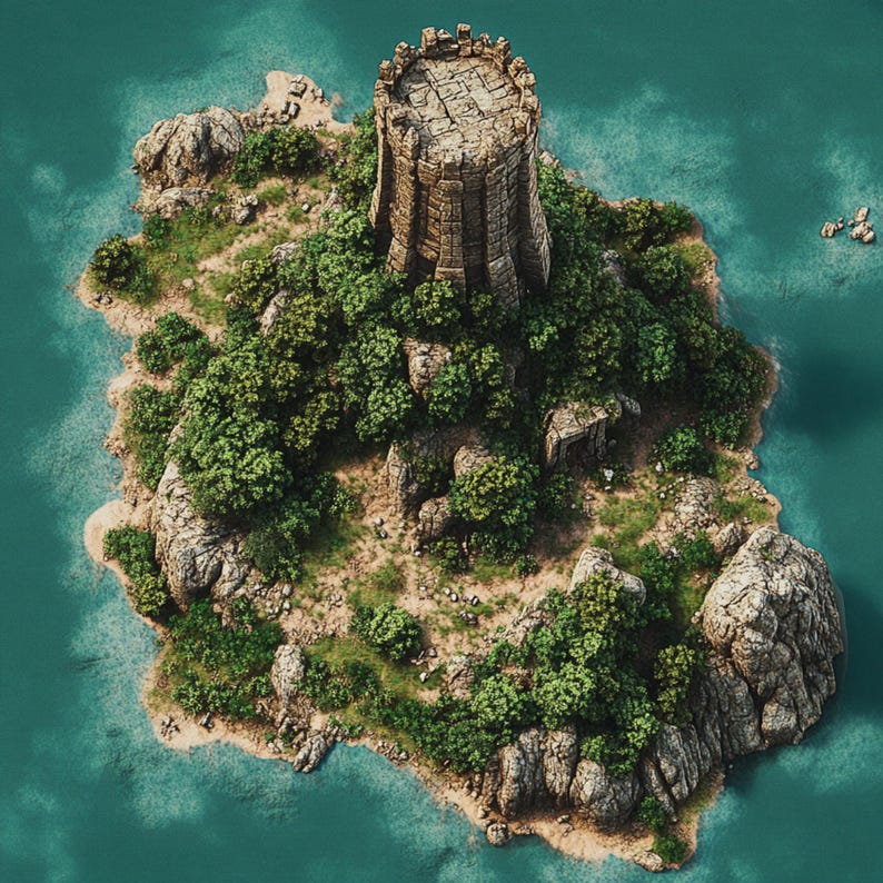 200+ Island Battlemap Bundle, RPG Battle Grids, D&D, Tabletop Maps ...