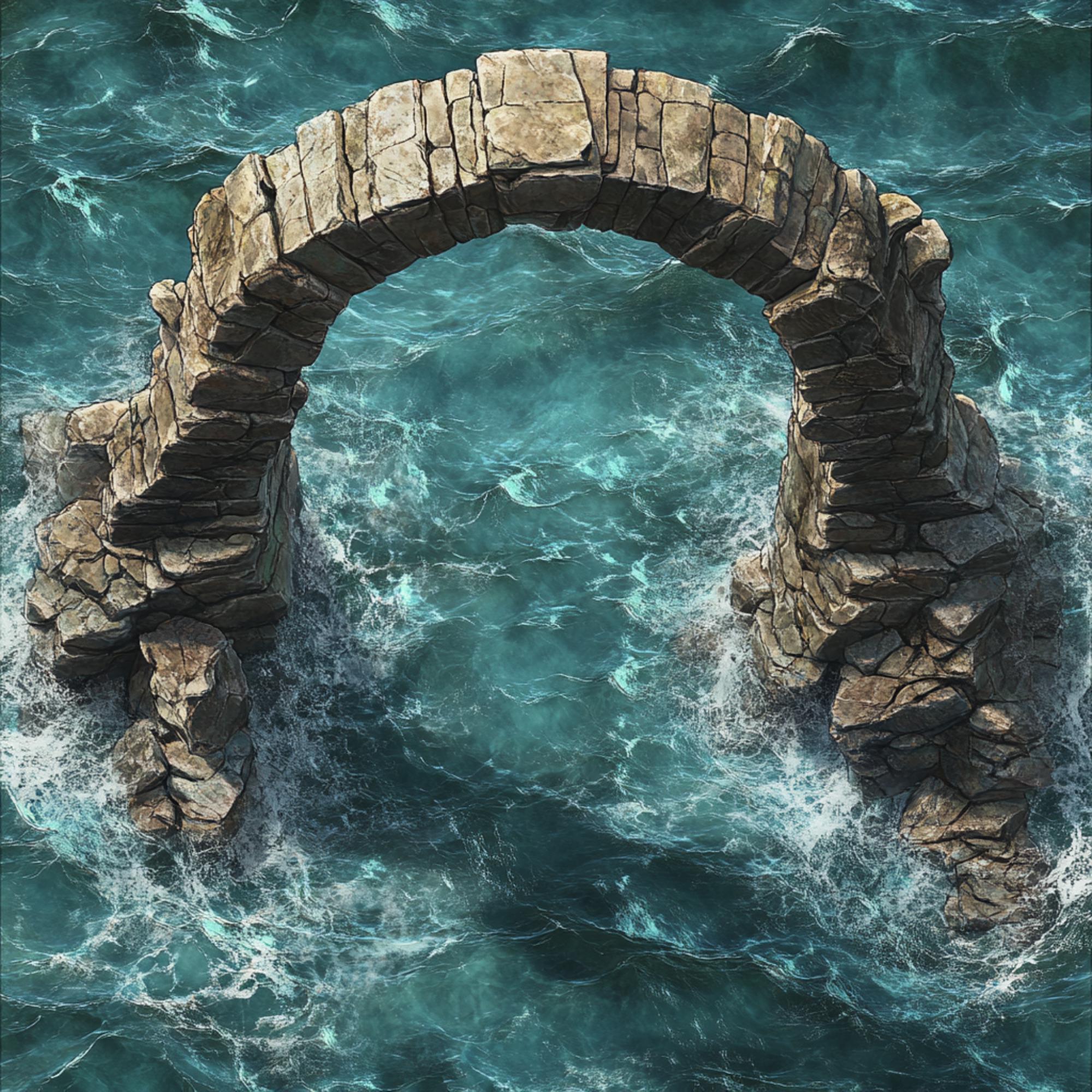 210+ Water Battlemap Bundle, RPG Battle Grids, D&D Ocean Maps, Coastal ...