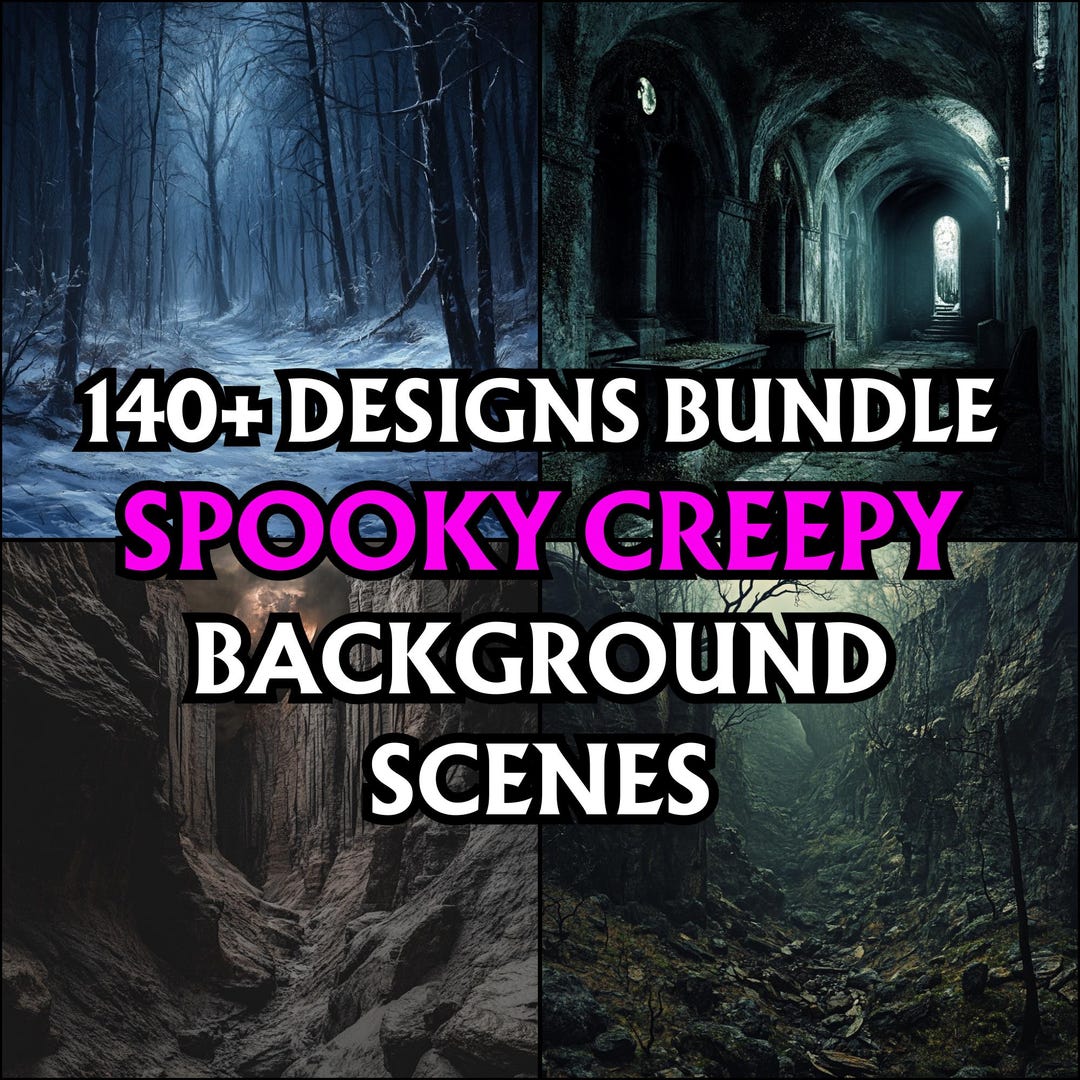 140+ Spooky-creepy RPG Scenes Bundle, Dungeons and Dragons, RPG, DM ...