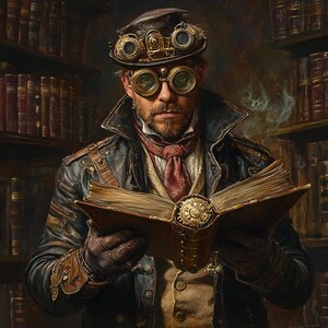 120+ Steampunk Character Design Bundle, Digital Art, Victorian ...
