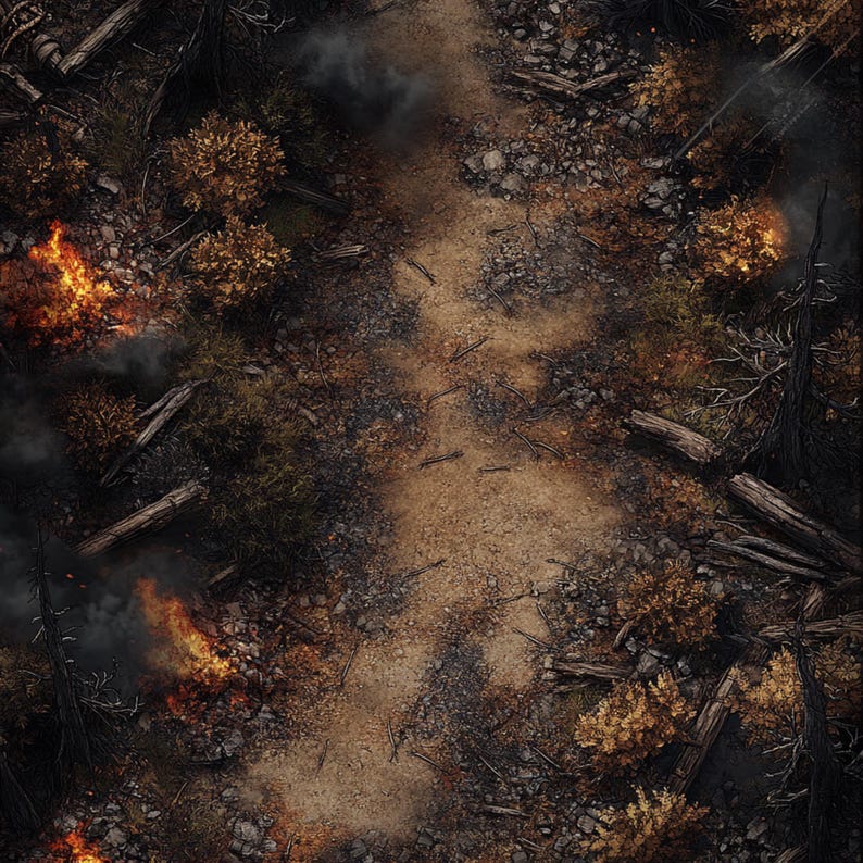120+ Ambush Sites Battlemap Bundle, RPG Battle Grids, D&D, Tabletop ...