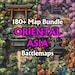 180+ Oriental Asia Battlemap Bundle, RPG Battle Grids, D&D, Tabletop ...