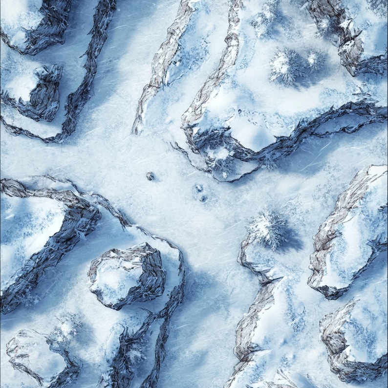 210+ Frozen World Battlemap Bundle, RPG Battle Grids, D&D, Tabletop ...