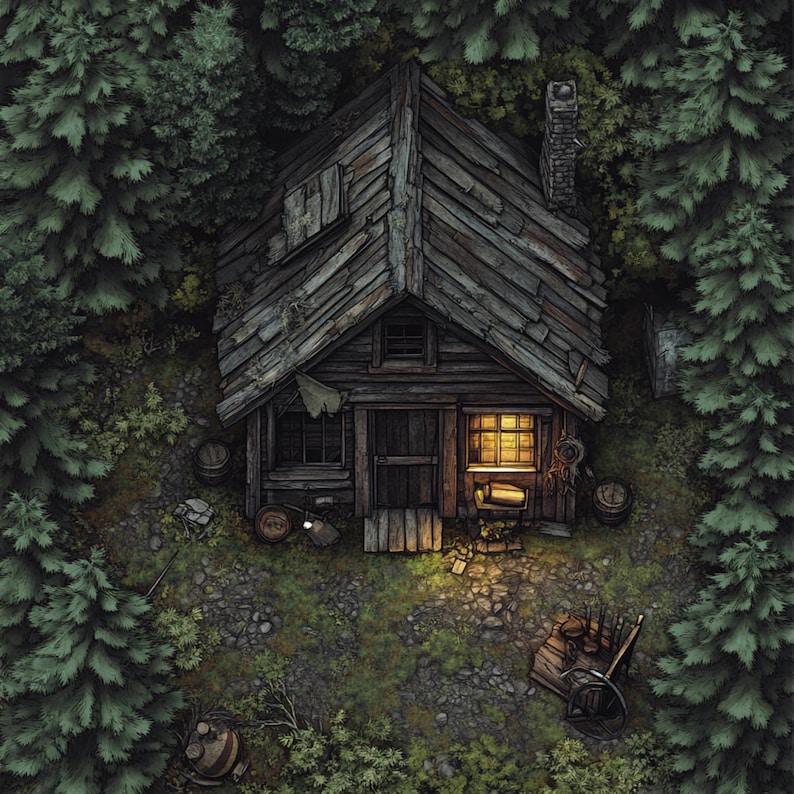 200+ Lovecraftian Horror Battlemap Bundle, RPG Battle Grids, D&D ...
