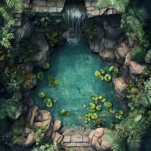 100+ Wilderness Survival Battlemap Bundle, RPG Battle Grids, D&D ...