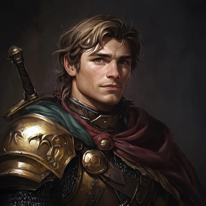 600+ Classic Dnd Character Design Bundle, Digital Art, Fantasy Races ...