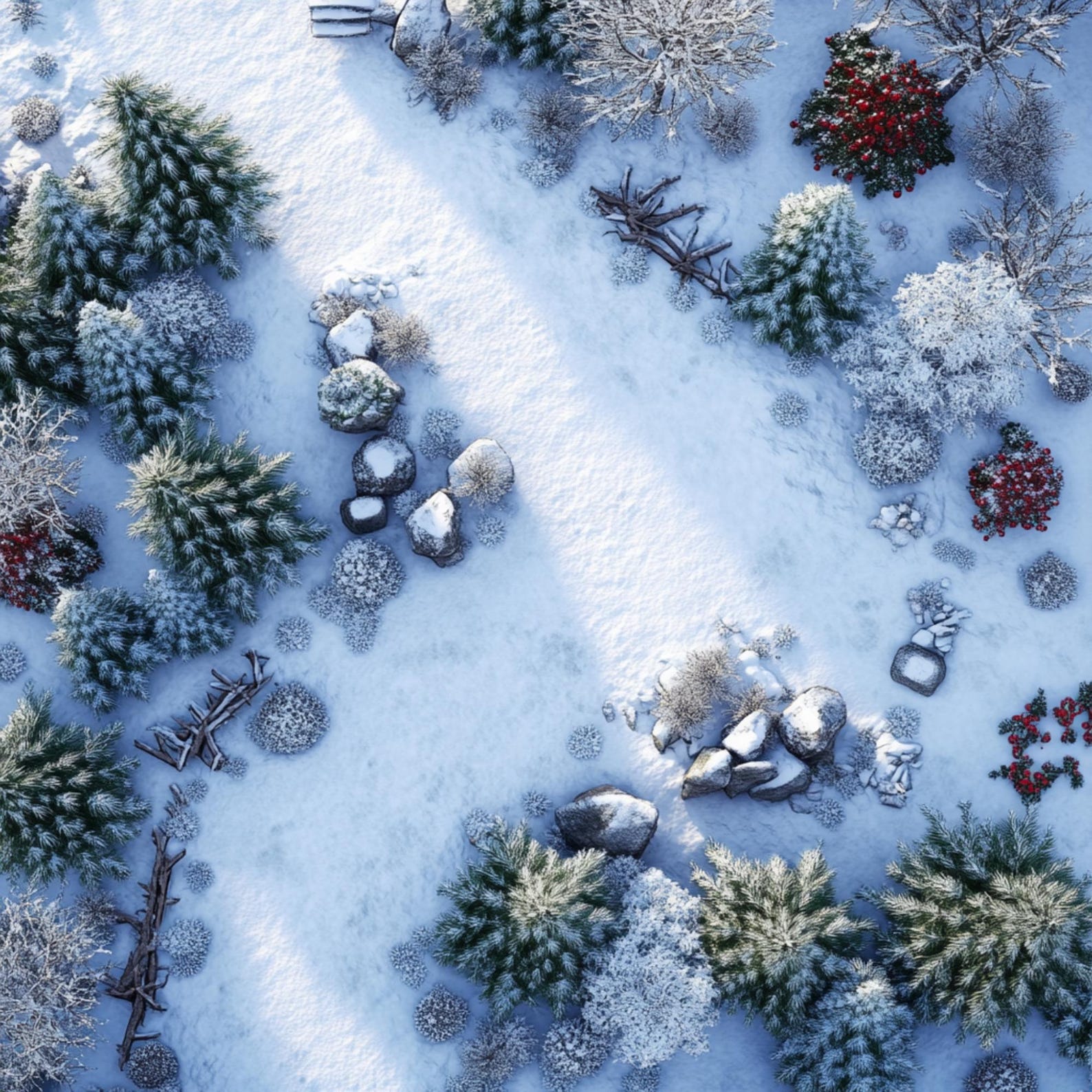 110+ Christmas Battlemap Bundle, RPG Battle Grids, D&D, Tabletop Maps ...