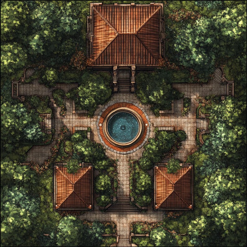 160+ Renaissance Battlemap Bundle, RPG Battle Grids, D&D, Tabletop Maps ...