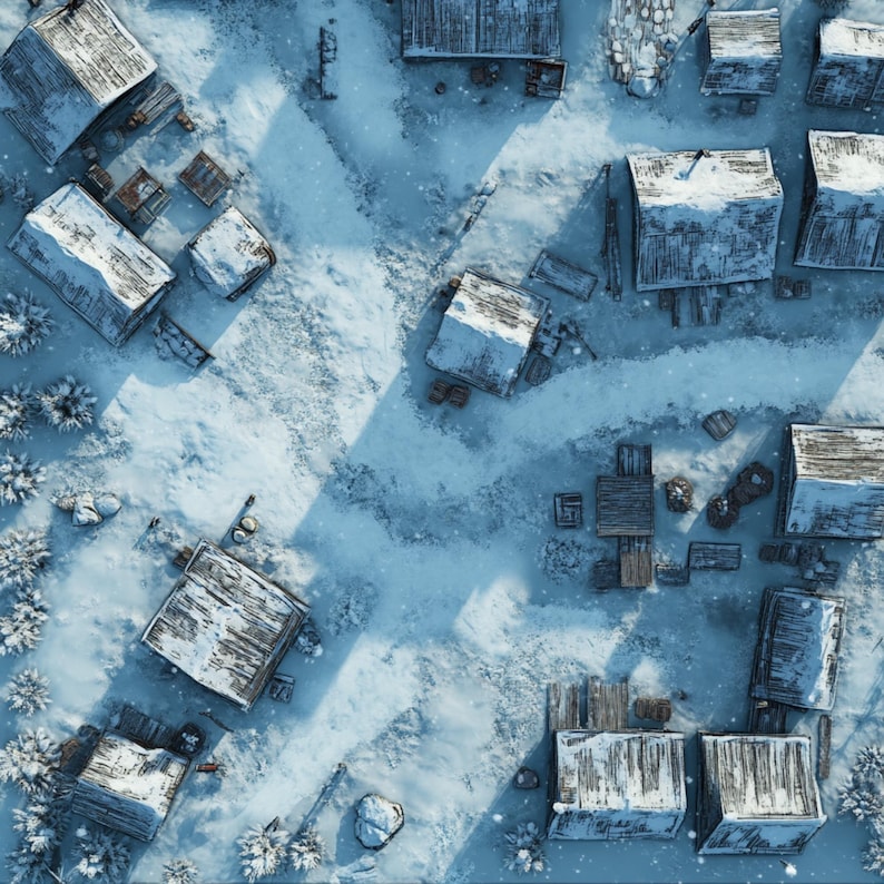 210+ Frozen World Battlemap Bundle, RPG Battle Grids, D&D, Tabletop ...