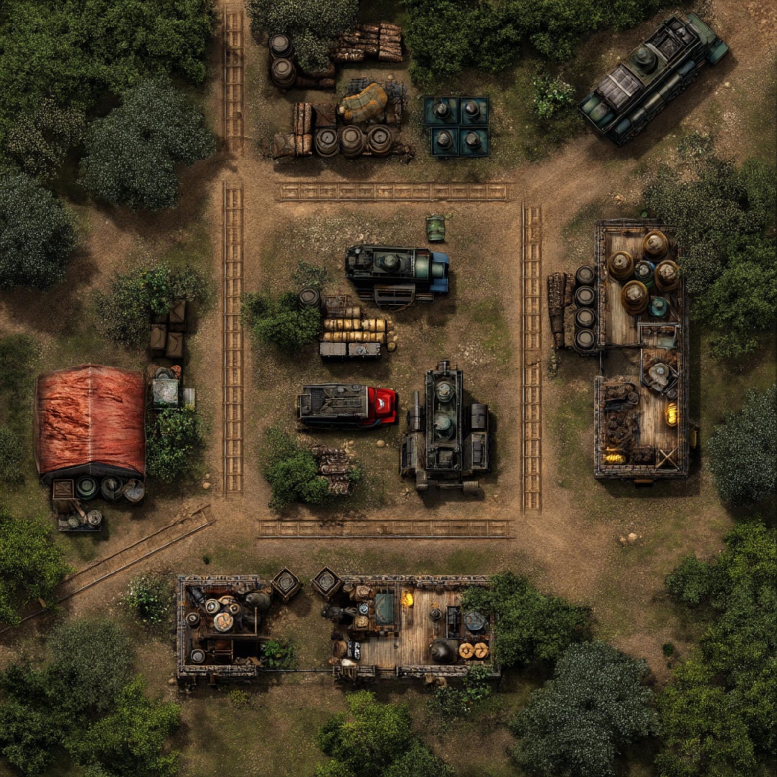 140+ Warhammer 40K Imperium Battlemap Bundle, RPG Battle Grids, D&D ...