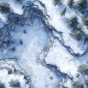 100+ Wilderness Survival Battlemap Bundle, RPG Battle Grids, D&D ...