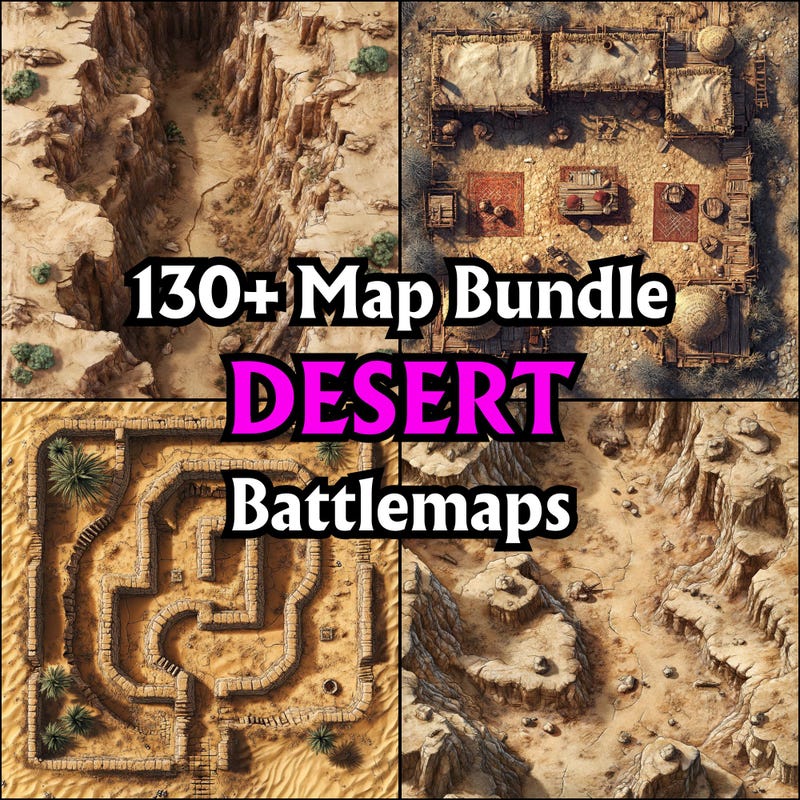 Desert Adventures Rpg - Etsy