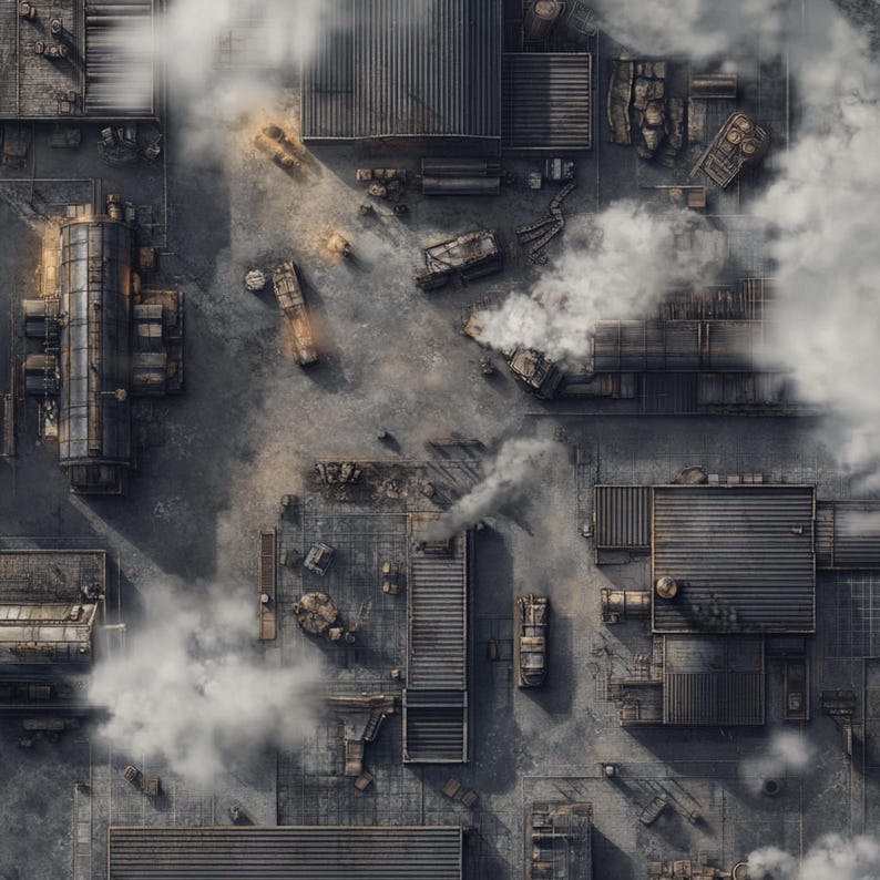 100+ Urban Survival Battlemap Bundle, RPG Battle Grids, D&D, Tabletop ...