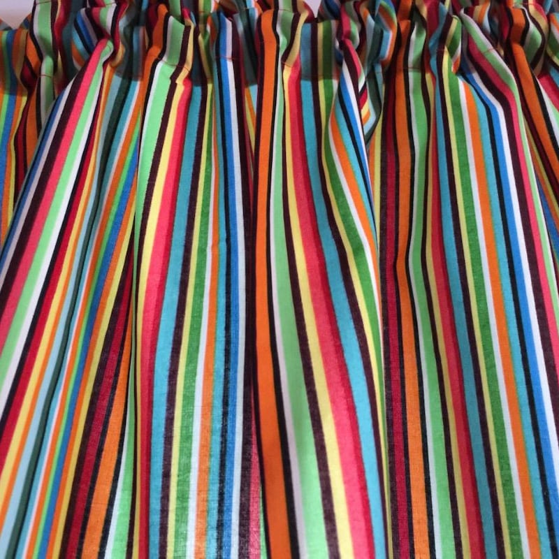 Curtain Colored Handmade - Etsy