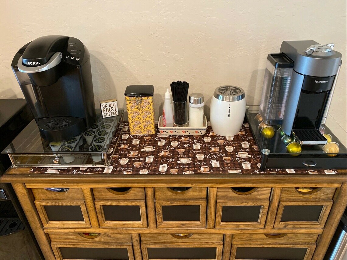 Morning Coffee Coffee Time Java Mocha Table Runner Party - Etsy