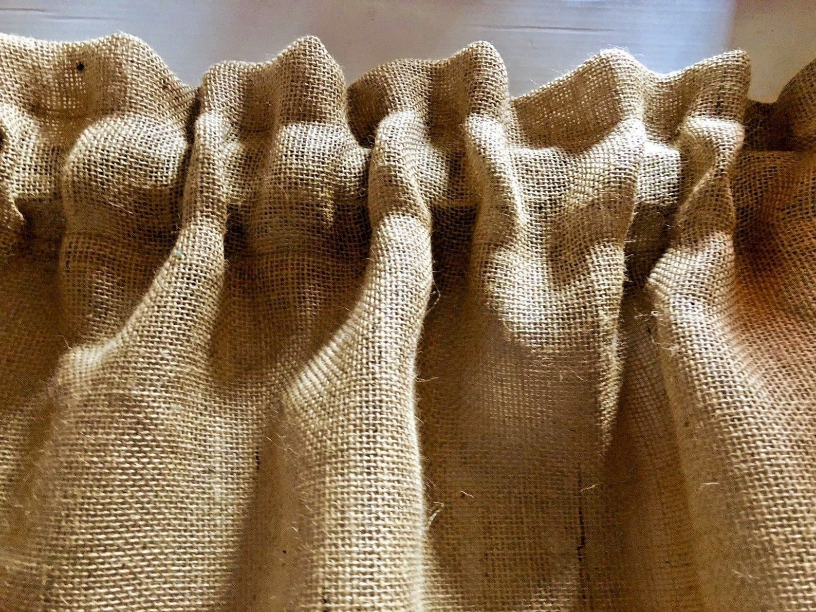 Farmhouse Valance Primitive Window Treatment 52w X | Etsy