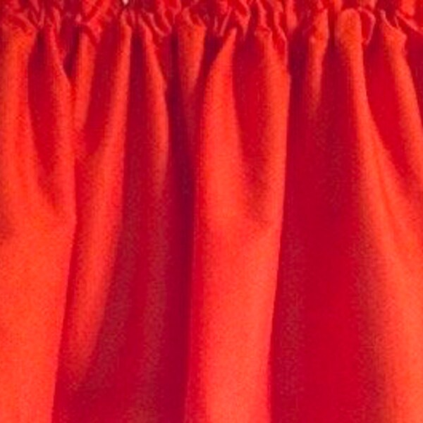 Orange Valance - Etsy