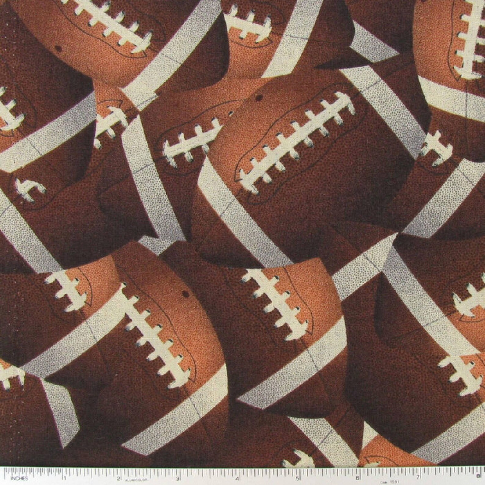 Football Valance: Game Day Decor, Man Cave, Boys Bedroom (43"w X 14/15 ...
