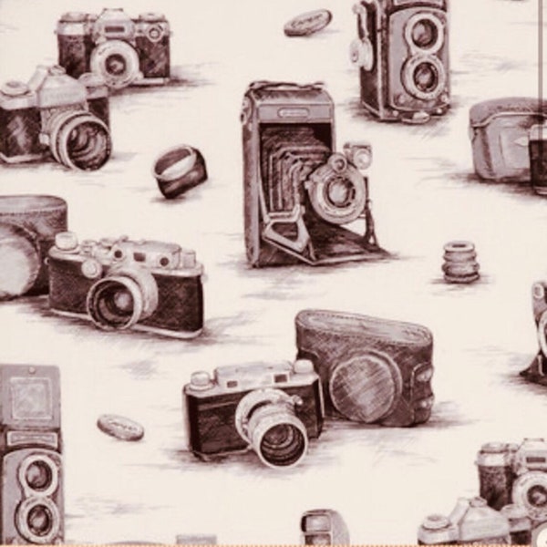 Camera Quilt Fabric - Etsy