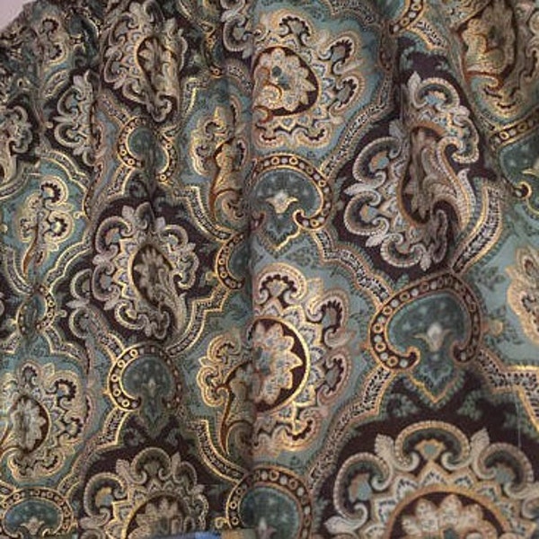 Paisley Curtains - Etsy