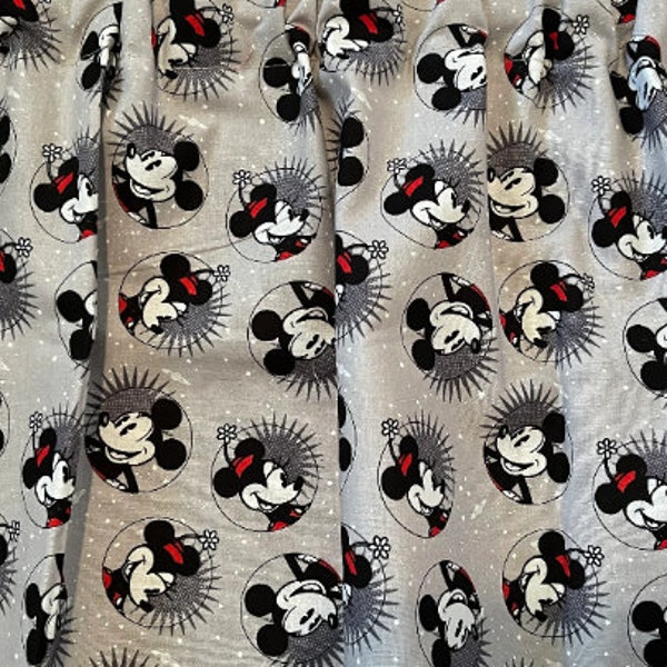 Mickey Mouse Curtains - Etsy