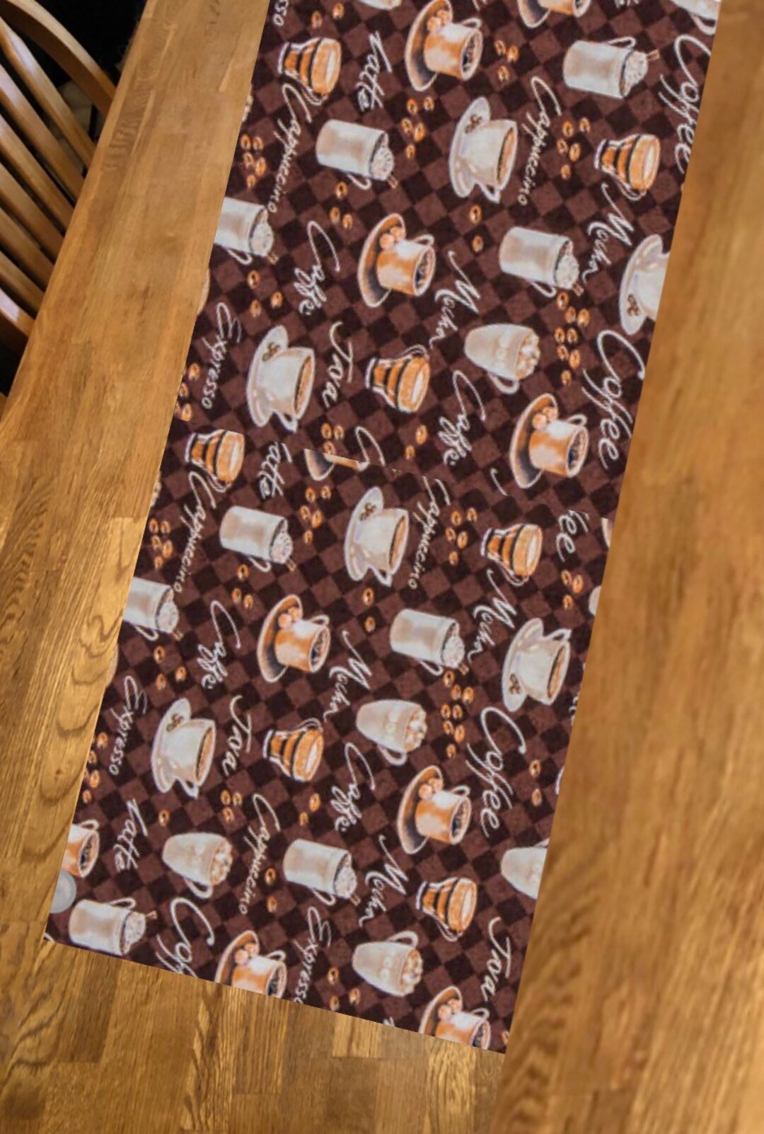 Morning Coffee Coffee Time Java, Mocha, Table Runner, Party Decor ...