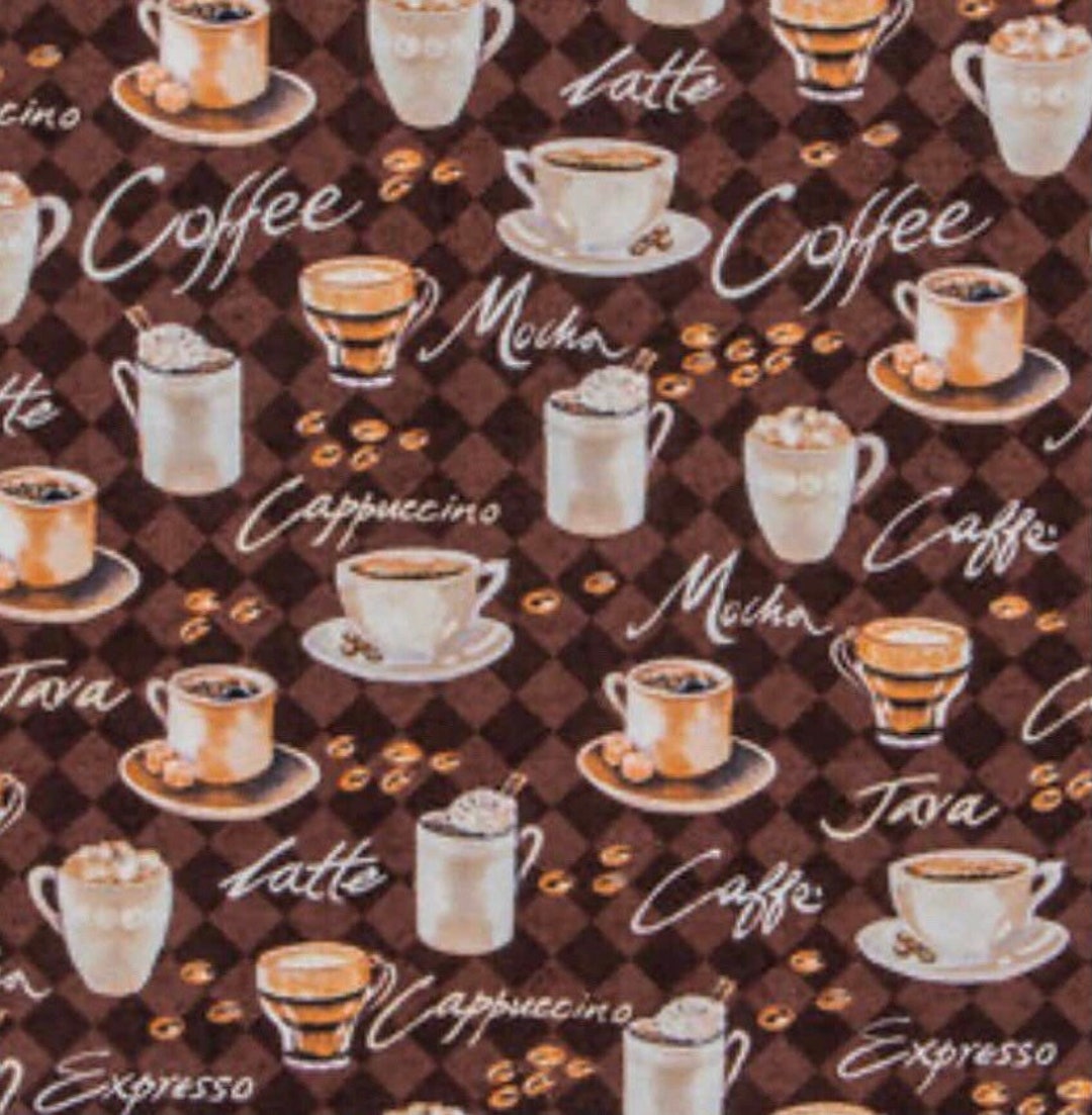 Party Decor Table Runner Morning Coffee Coffee Time, Java, Mocha, Table ...