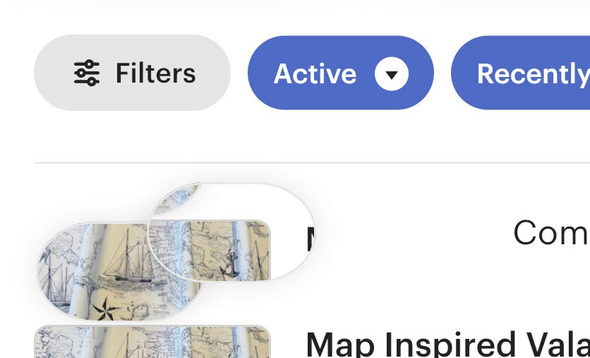 Nautical Map Valance: Ship Anchor Theme, White & Navy Blue Cotton - Etsy