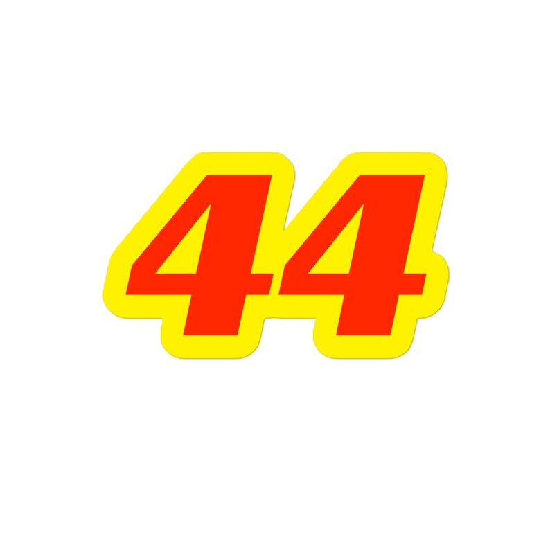 44 Lewis Hamilton Ferrari Sticker - Etsy