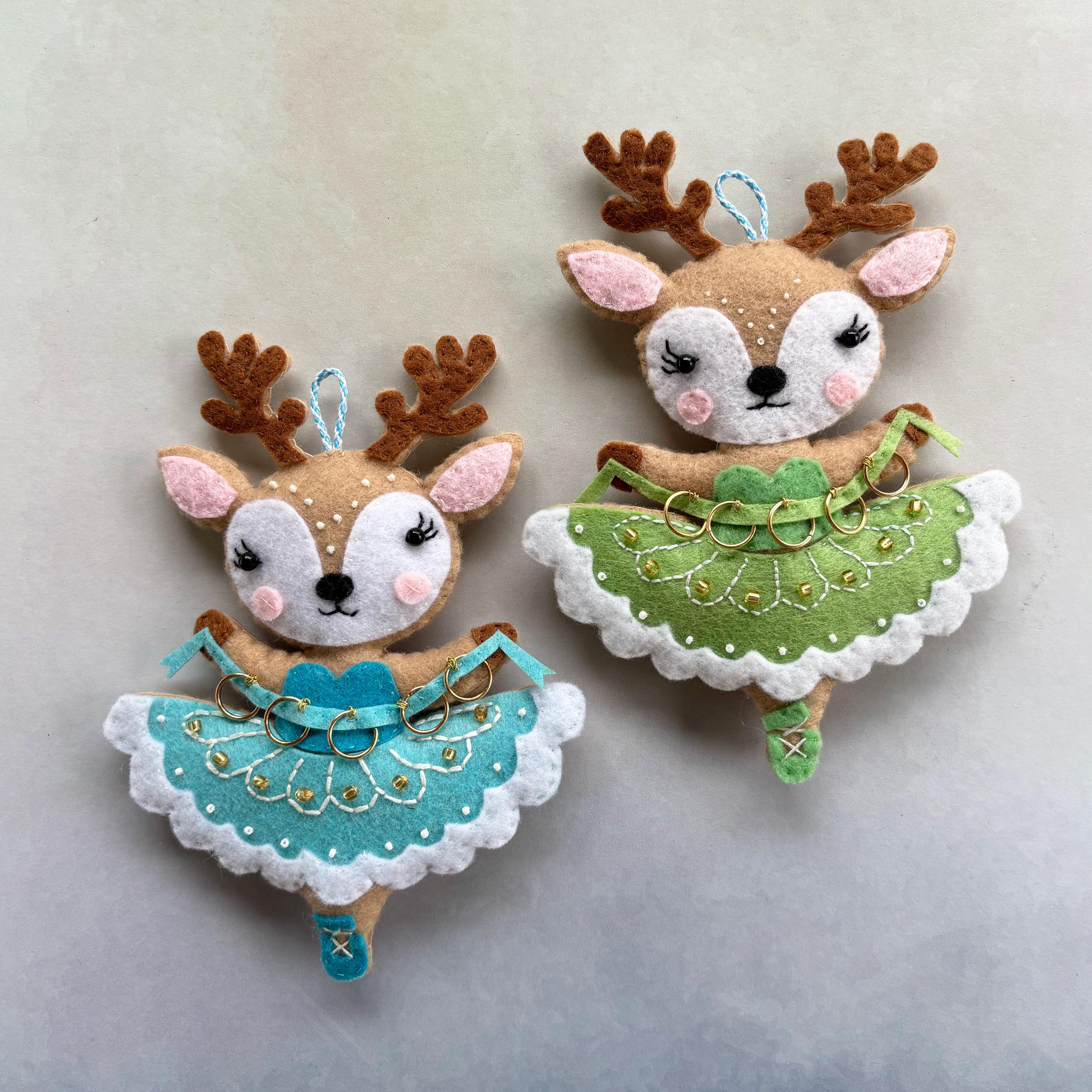 12 Days of Christmas Felt Ornament Designs: 5 Golden Rings - Etsy