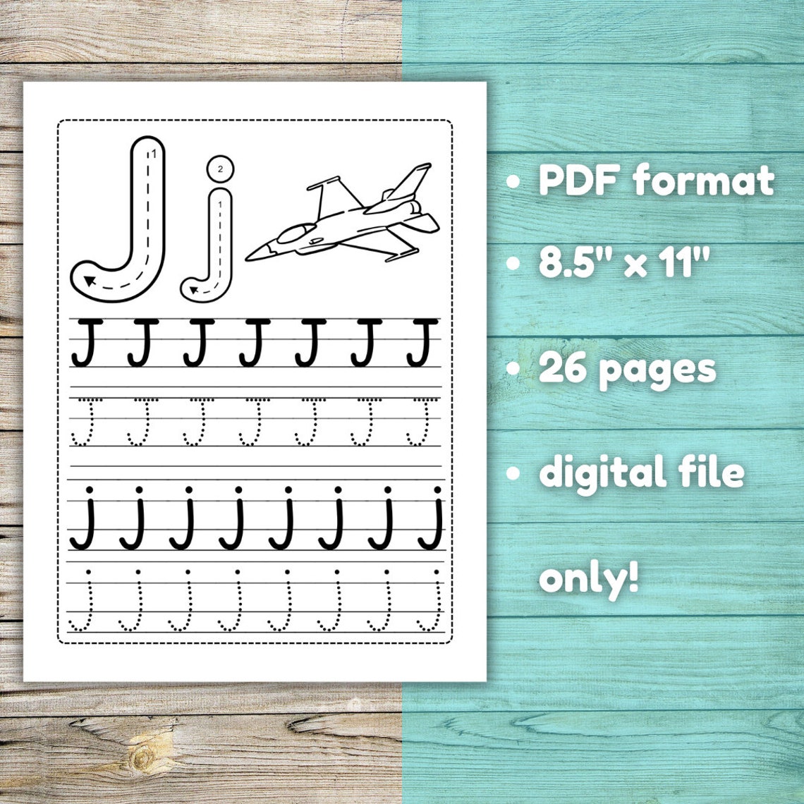 26 Alphabet Tracing Worksheets Coloring Worksheet Preschool Handwriting ...