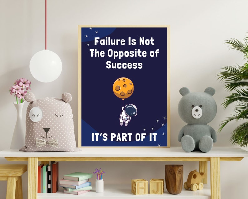 Space Classroom Posters, Growth Mindset Posters, Printable Posters ...