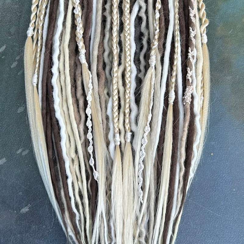 Wool Dreadlock Extensions - Etsy