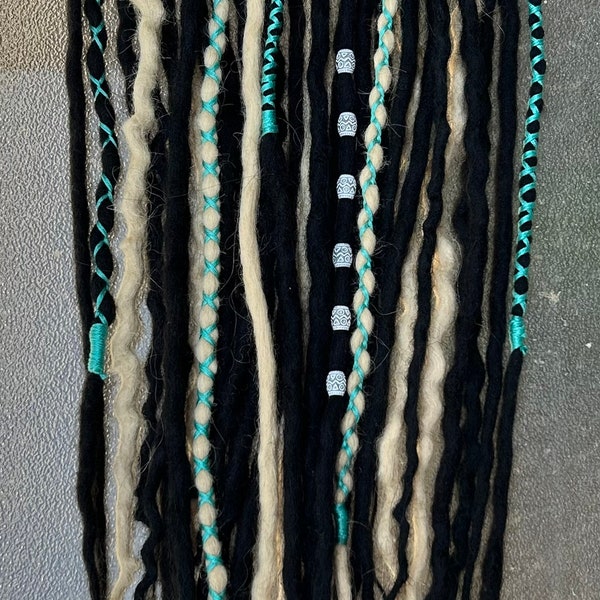Wool Dreadlock Extensions - Etsy