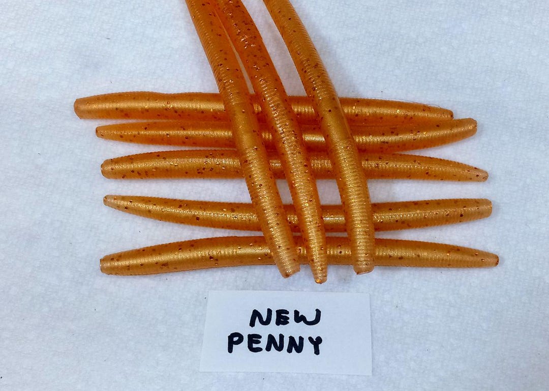 New Penny Senko Style Worm 8 Pack - Etsy