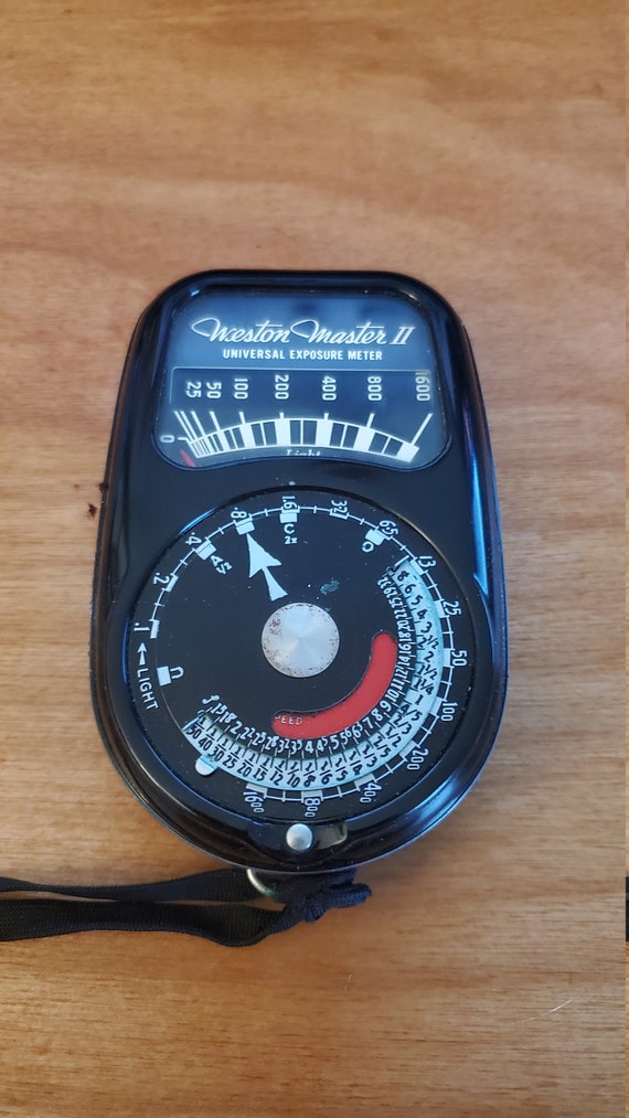 Vintage Weston Master II Exposure Meter | Etsy