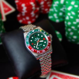 The Watermelon Poker Watch - Etsy