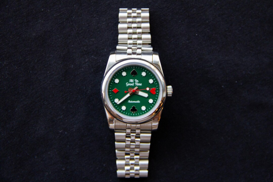 The Classic Poker Watch - Etsy