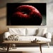 Red Apple Canvas Art Modern Kitchen Wall Decor, Farmhouse Fruit Artwork ...