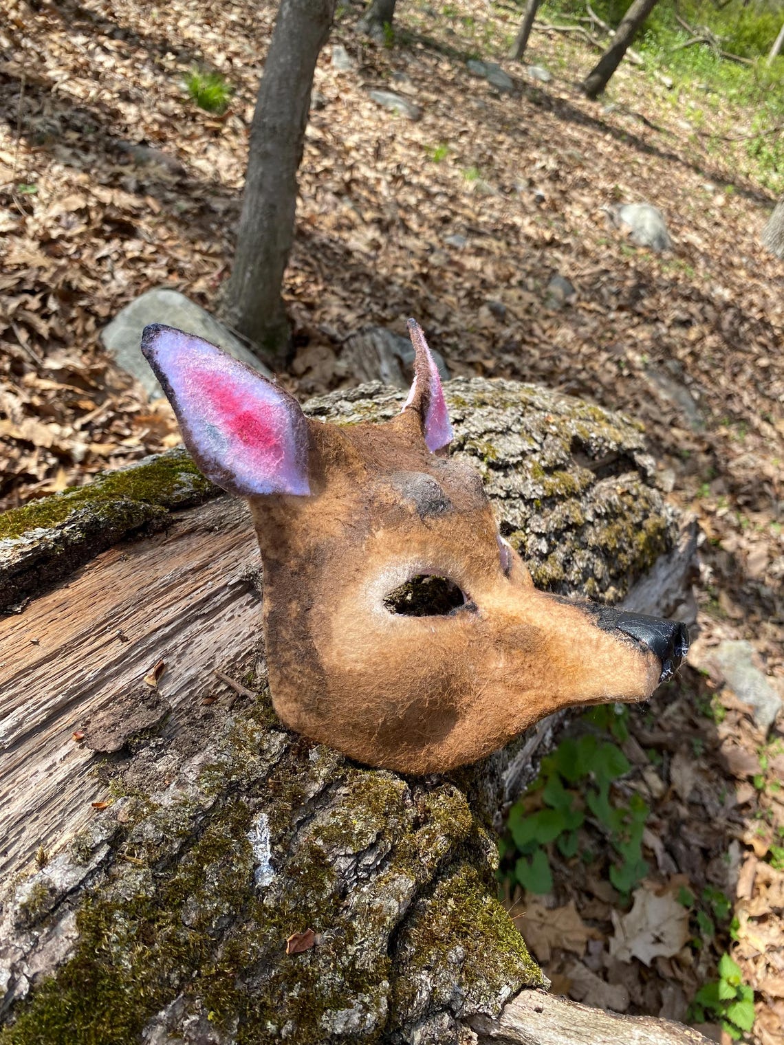 Cute, Hand Made Deer Mask - Etsy