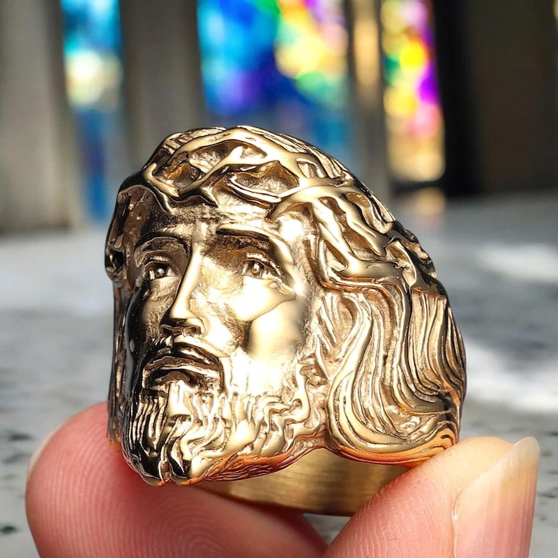 Christian Rings for Men - Etsy